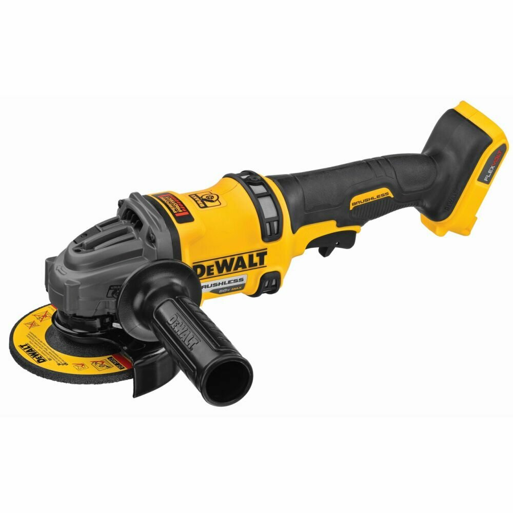Углошлифовальная машина аккумуляторная DeWALT DCG418NT-XJ, без АКБ и ЗУ