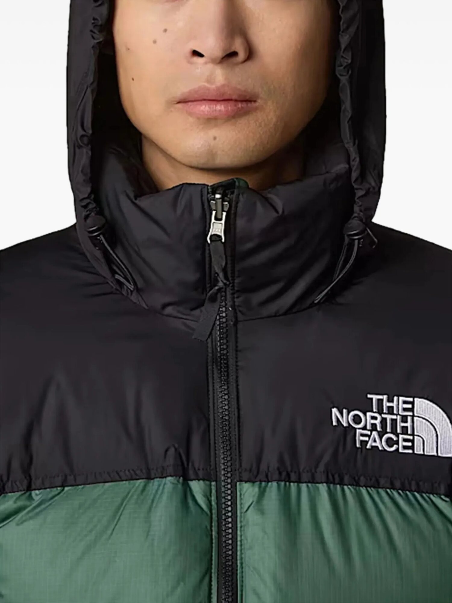 Пуховик The North Face, размер S, green — фото 1
