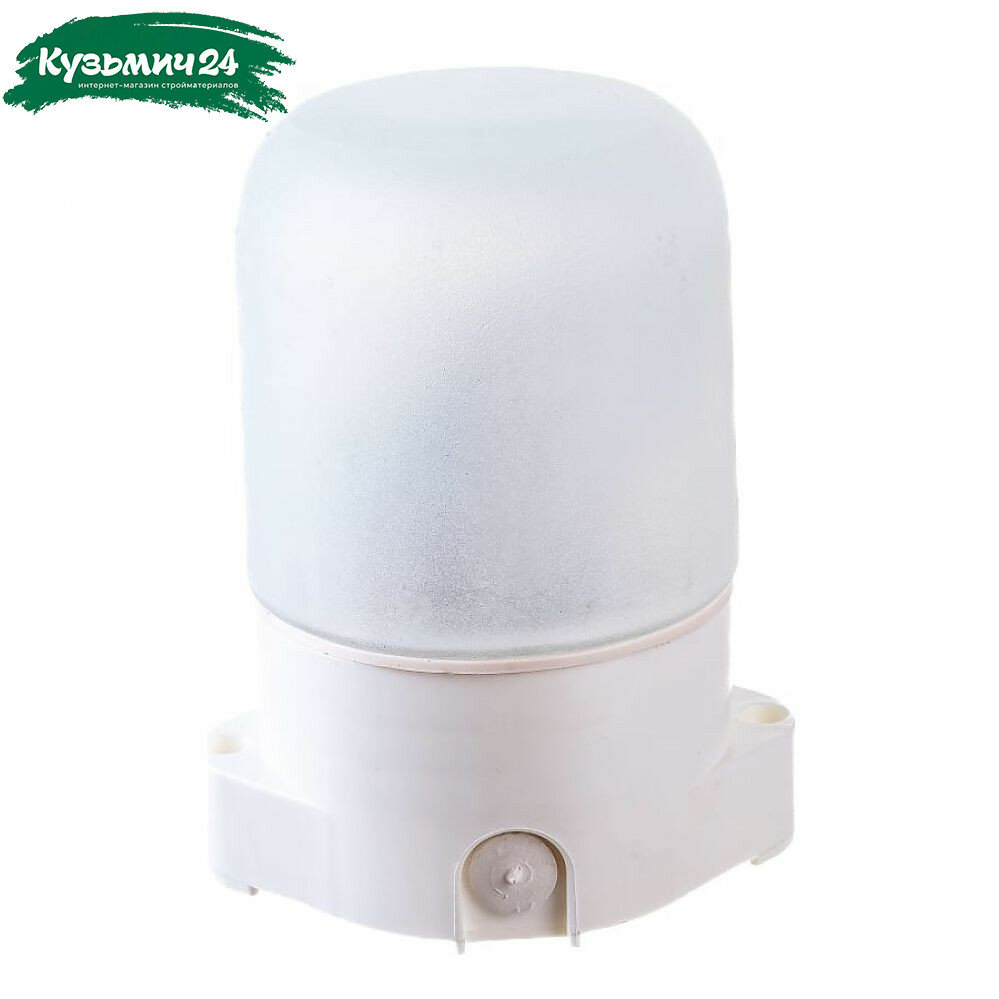 Светильник для бани ЭРА НББ 01-60-001 прямой IP65 E27 белый