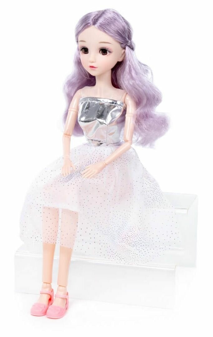 Кукла "Александра" со сгибанием ног и рук (рост 55 см) в коктейльном платье / Полесье