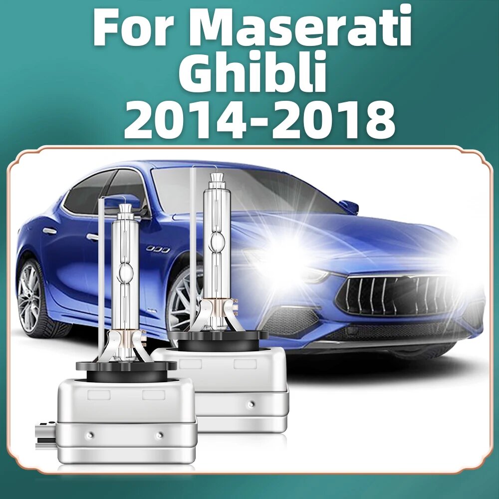 Ксеноновая лампа высокой яркости для Maserati ghiblac 2014, 2015, 2016, 2017, 2018, 8000K Ice Blue