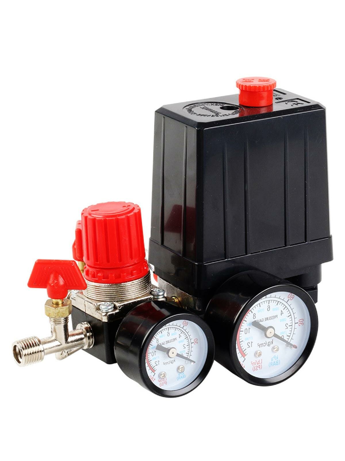 Четырехходовой клапан регулирования давления в сборе для выпуска воздуха