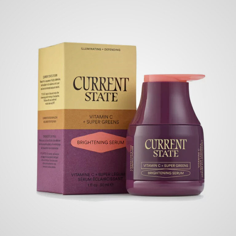 Сыворотка с витамином С для сияния 30 мл CURRENT STATE Vitamin C + Super Greens Brightening Serum Сыворотка 30 мл