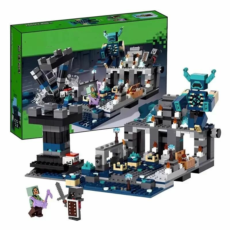 Конструктор Minecraft LEGo21246 Битва в темной глубине whoareyou