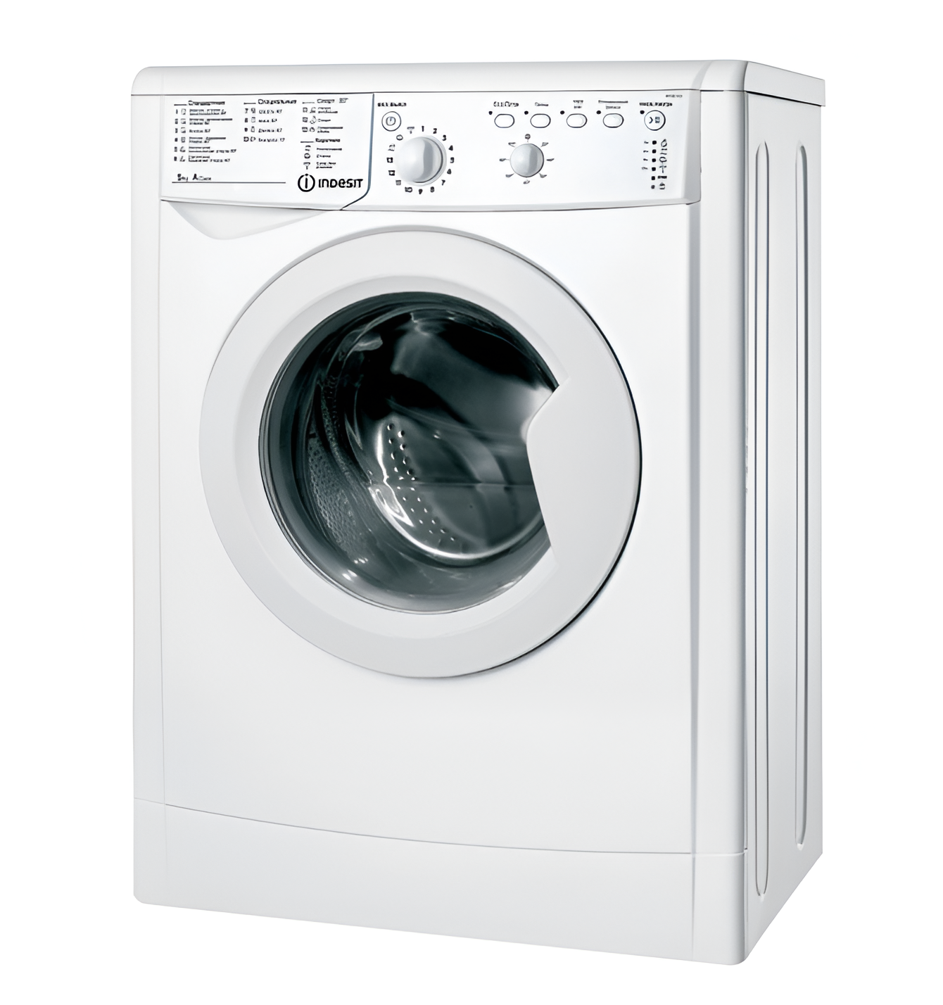 Стиральная машина Indesit IWSB 5105 (CIS) с фронтальной загрузкой до 5 кг, отдельно стоящая, 16 программ