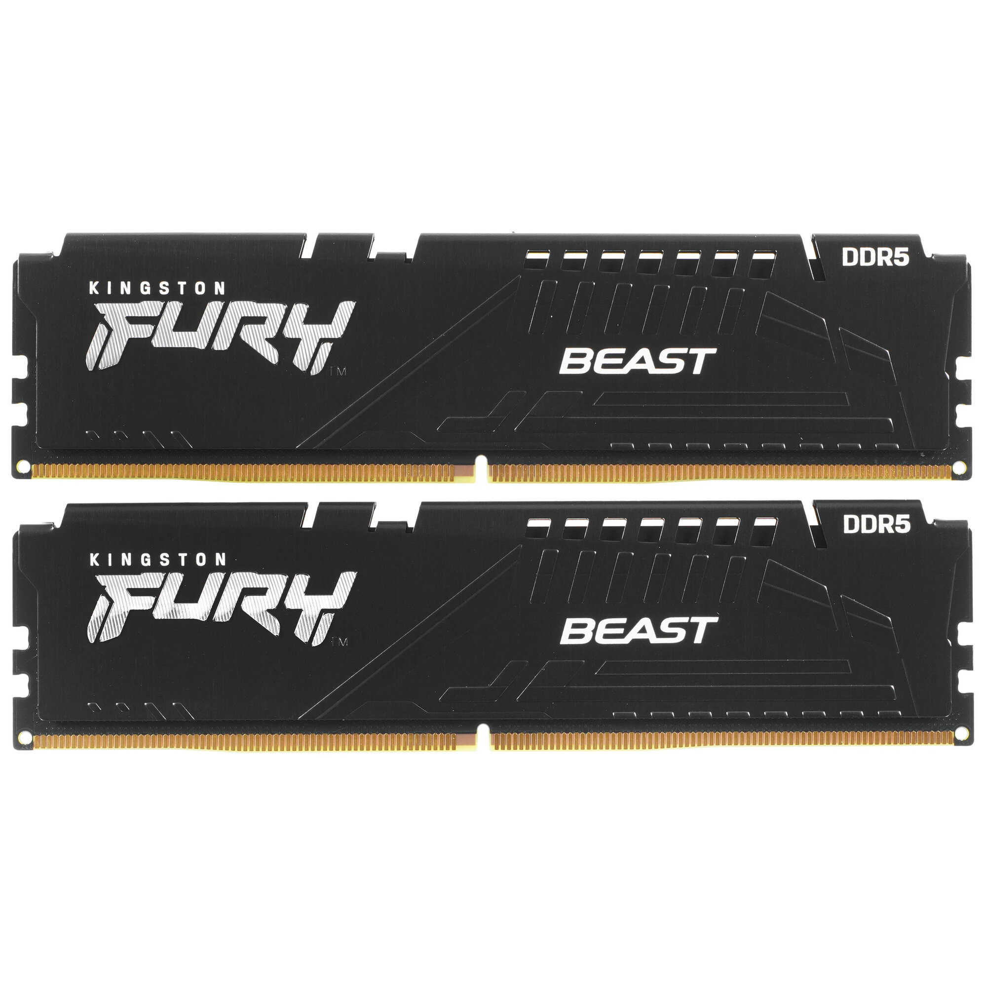 Модуль памяти DIMM DDR5 32Gb, 5600Mhz, 2x16Gb, Kingston Fury Beast (KF556C36BBEK2-32)