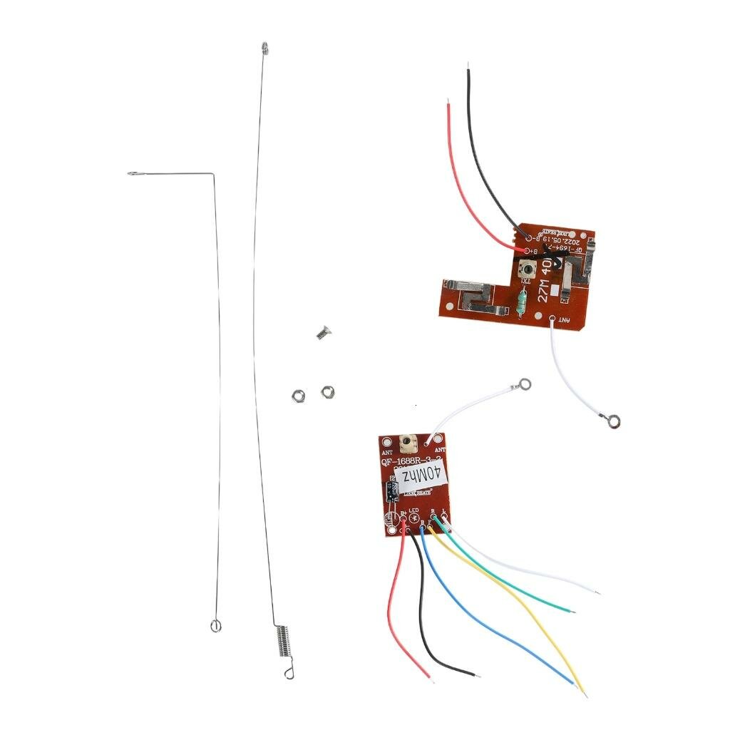 4-канальный радиопередатчик и приёмник 40 МГц, Много