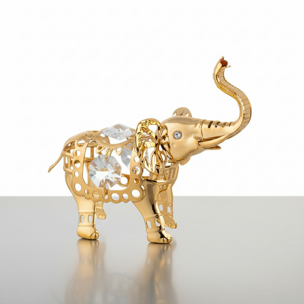 Фигурка Слон A2068236 Crystal Temptations, Металл, кристалл