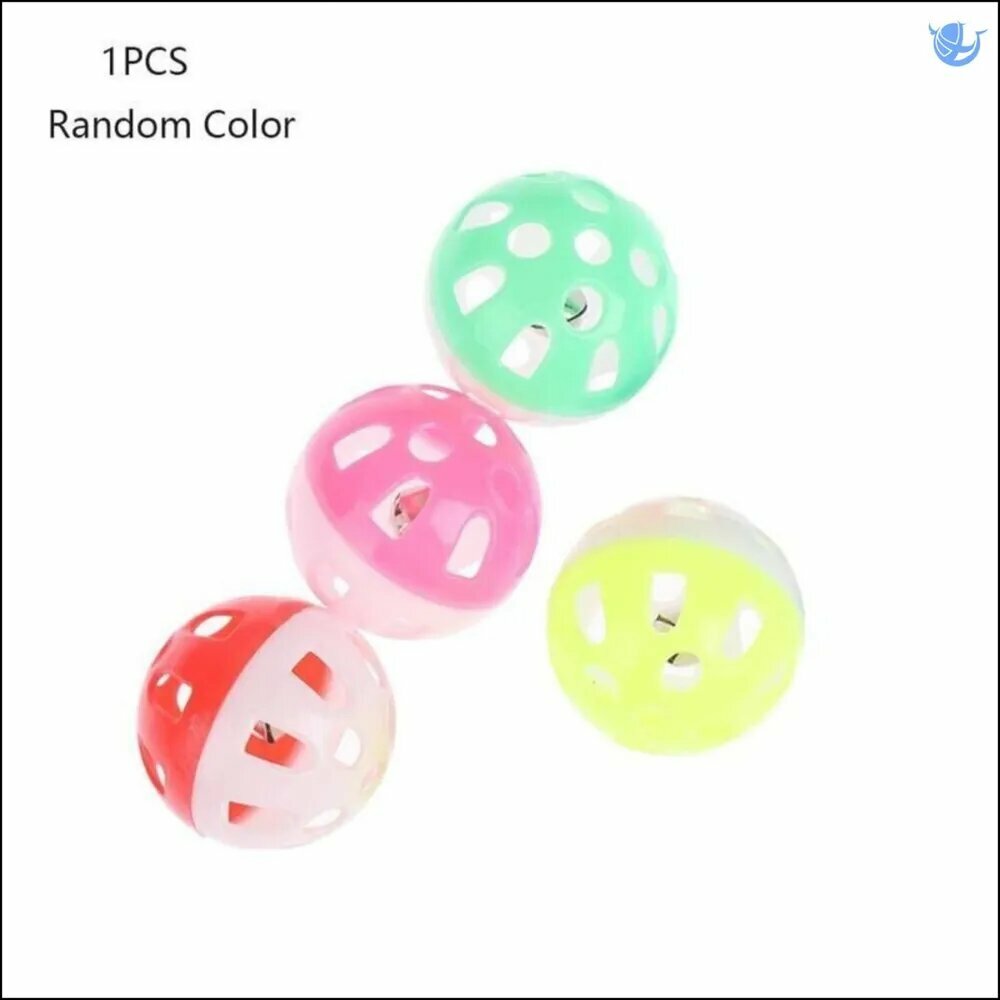 Кошачьи пластиковые полые колокольчики игрушки для домашних животных