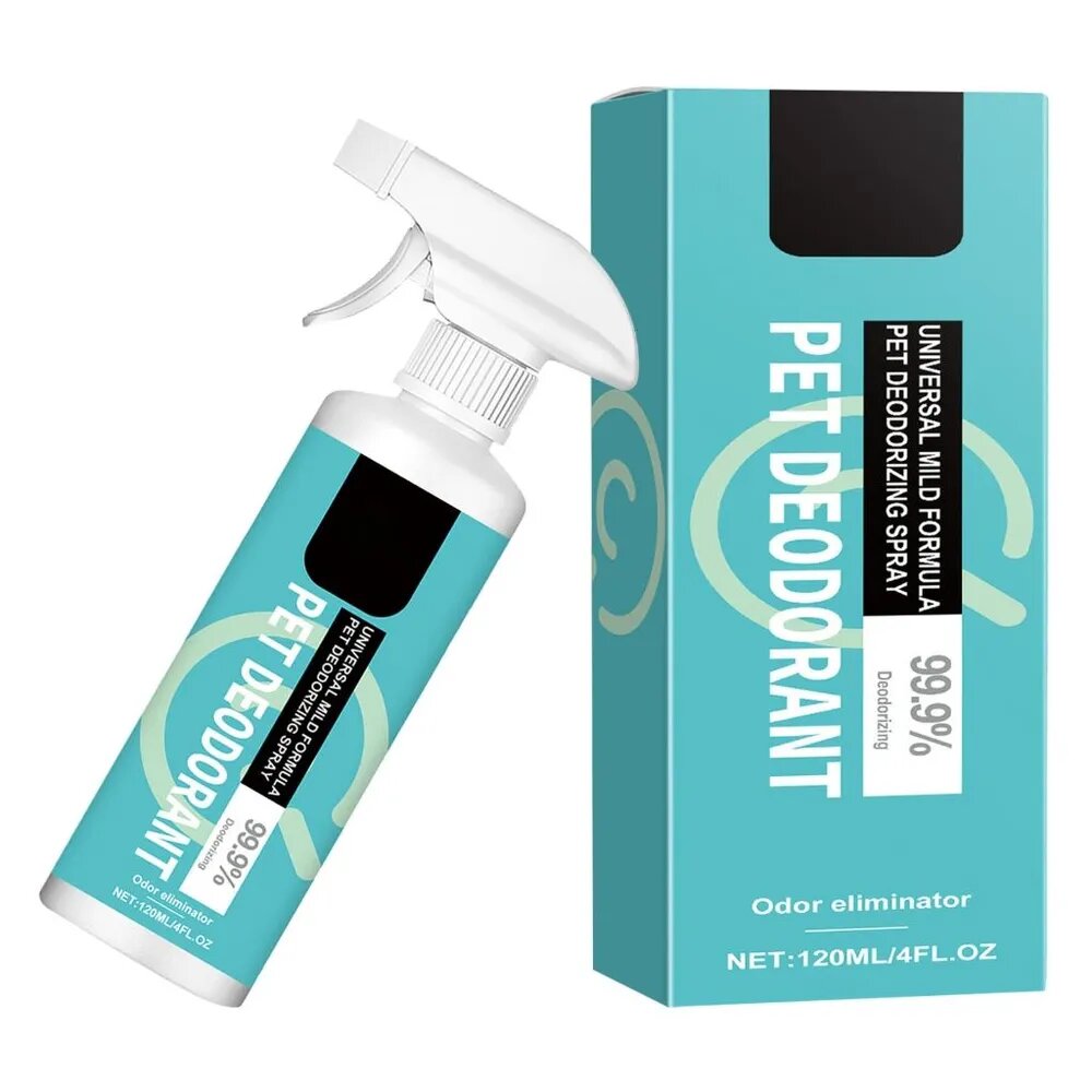 1 флакон дезодоранта-спрея для домашних животных объемом 120 мл