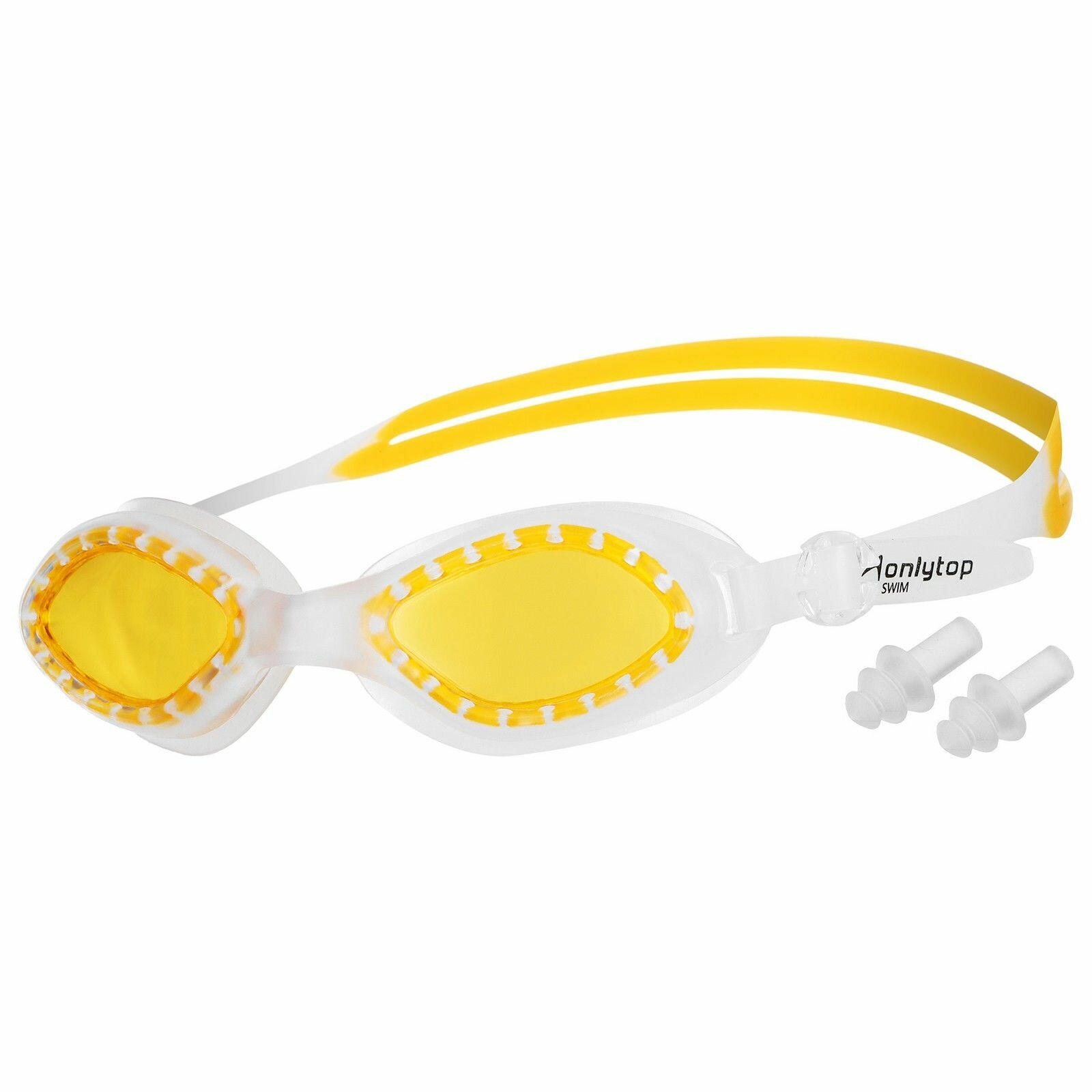 Очки для плавания детские, беруши