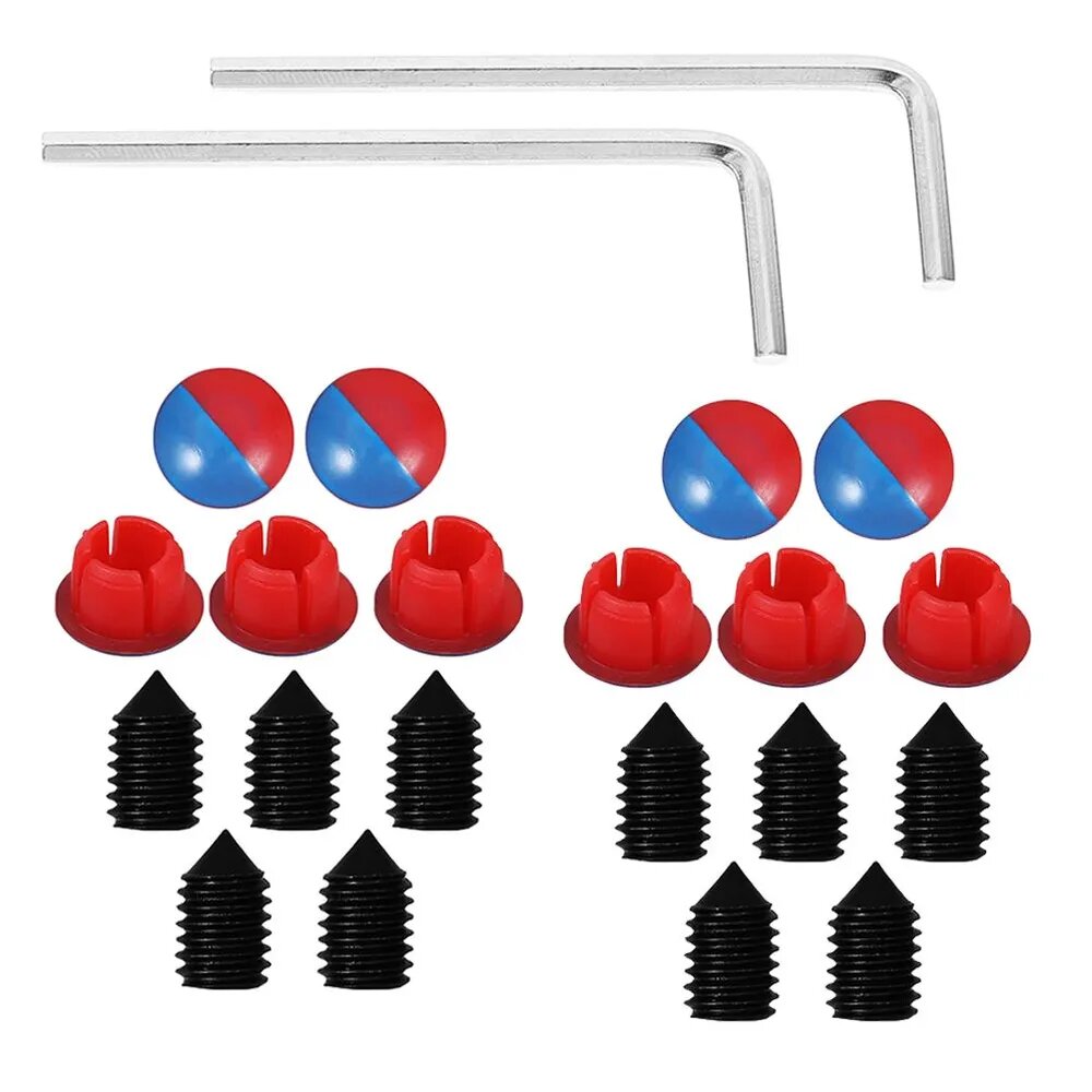 Заглушки Для Крана, Многоцветные, Абс Пластик, Индикаторы Температуры, Простая Установка, Для Кухни И Ванной, 1 Комплект