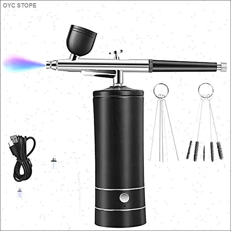 Комплект для аэрографии, перезаряжаемый компрессор для аэрографа, высокое давление 30 фунтов на кв. дюйм