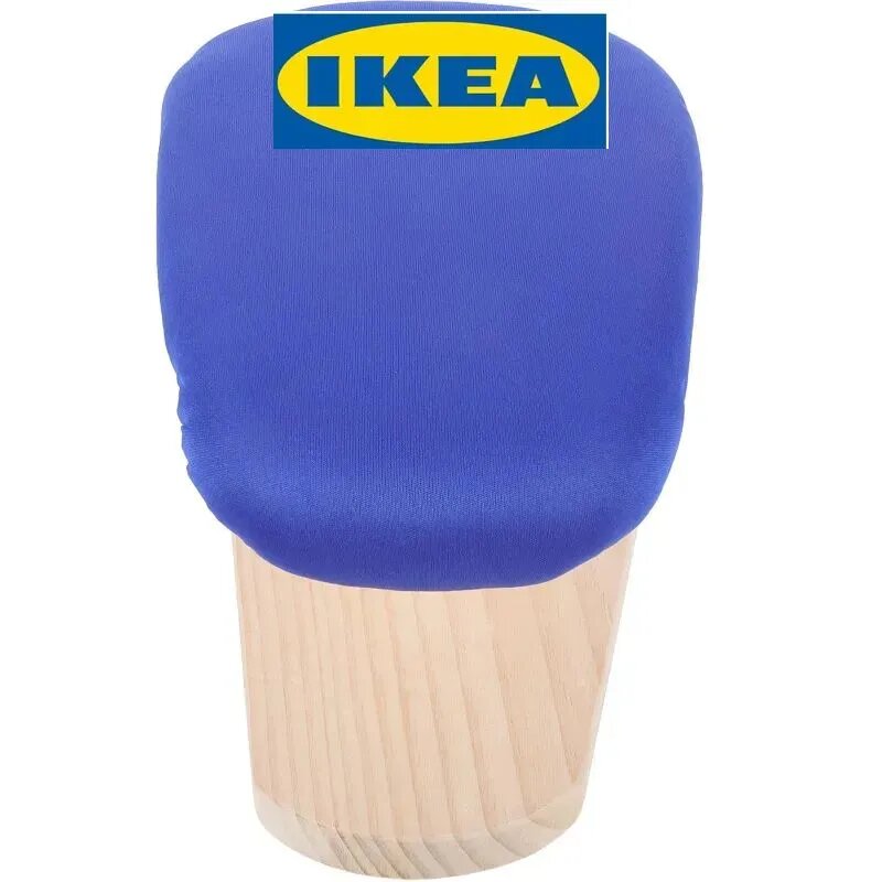 IKEA Гладильная доска синего цвета, 17.65 см. Компактная настольная гладильная доска для дома