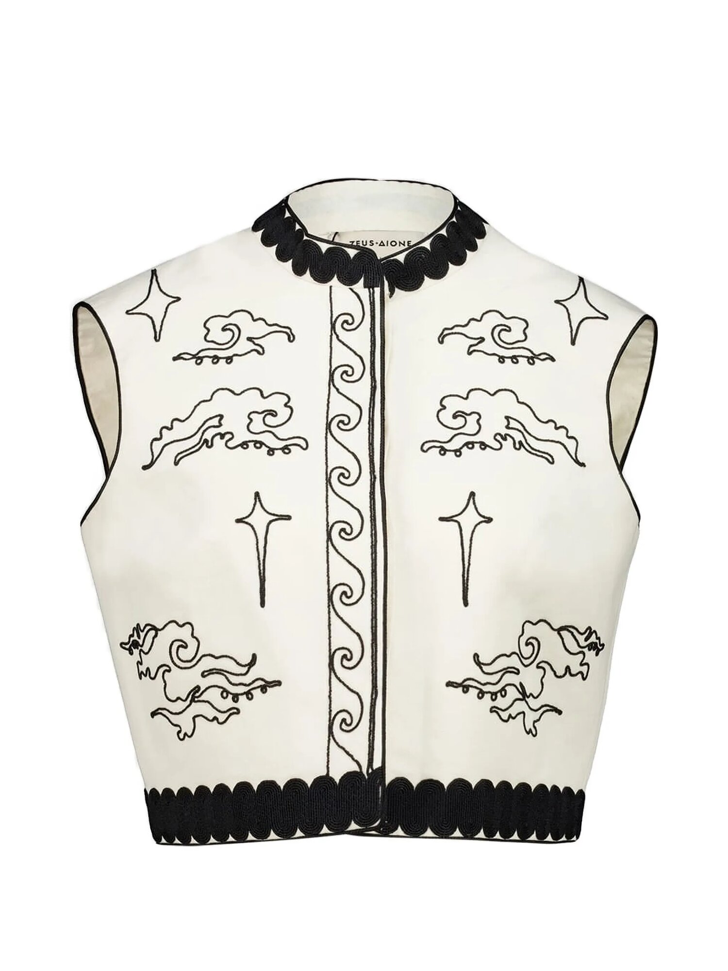 Жилет ZEUS+DIONE Star embroidered sleeveless vest