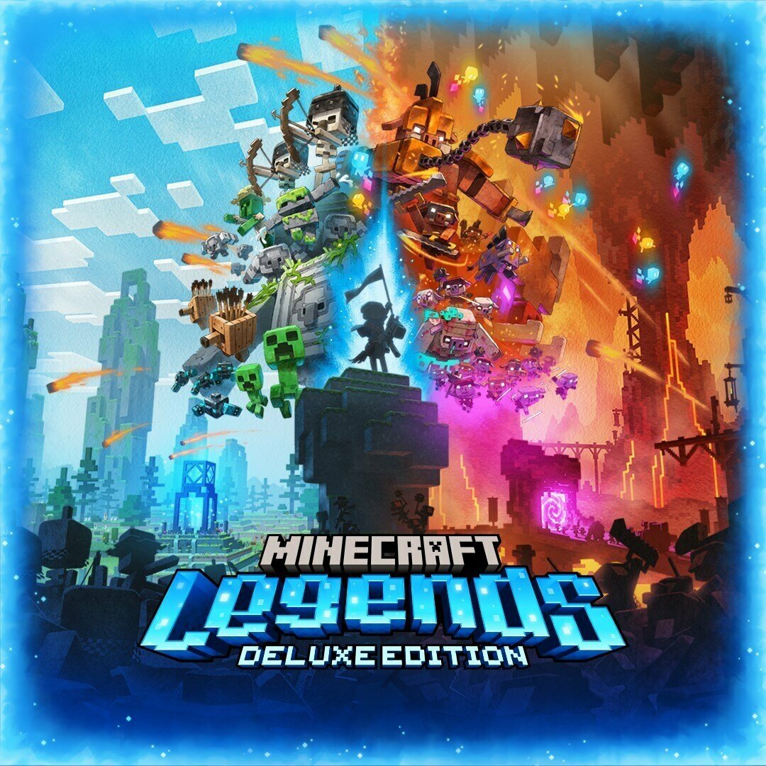 Игра Minecraft Legends - Deluxe Edition, для Xbox One, Xbox Series X/S, электронный ключ