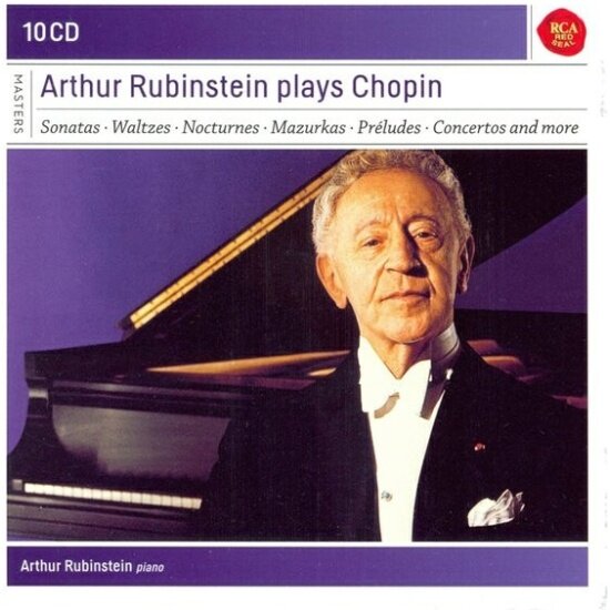 Компакт-диск Rca Records Arthur Rubinstein - Plays Chopin (10CD) (Box Set)