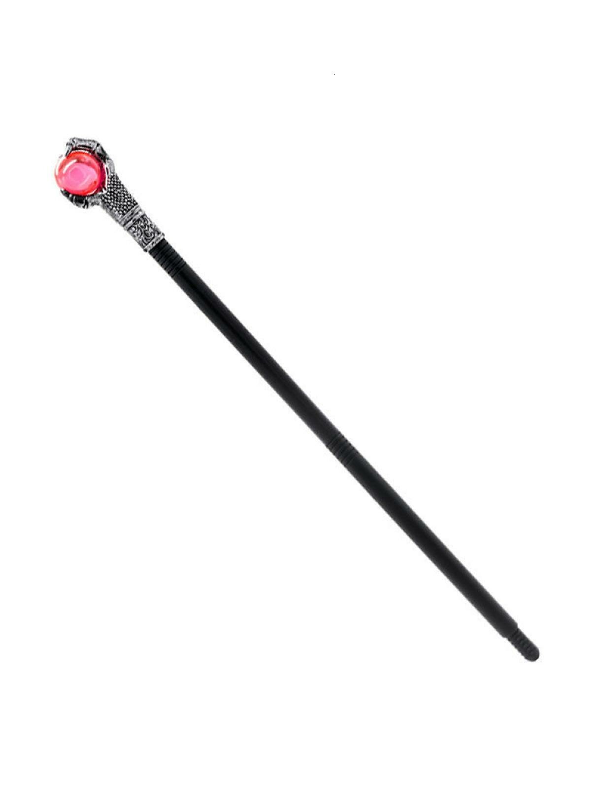 Египетский посох-трость с кристаллами, 78 см в виде орлиного когтя