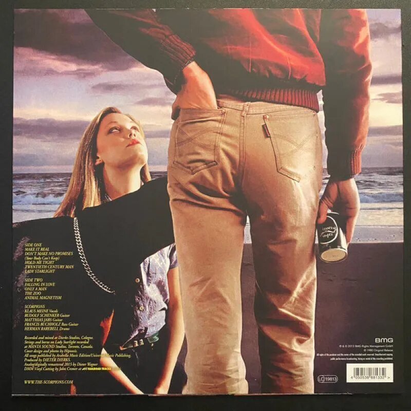 Виниловая пластинка Scorpions - Animal Magnetism (LP, 2023, BMG) Зарубежный хард-рок — фото 1