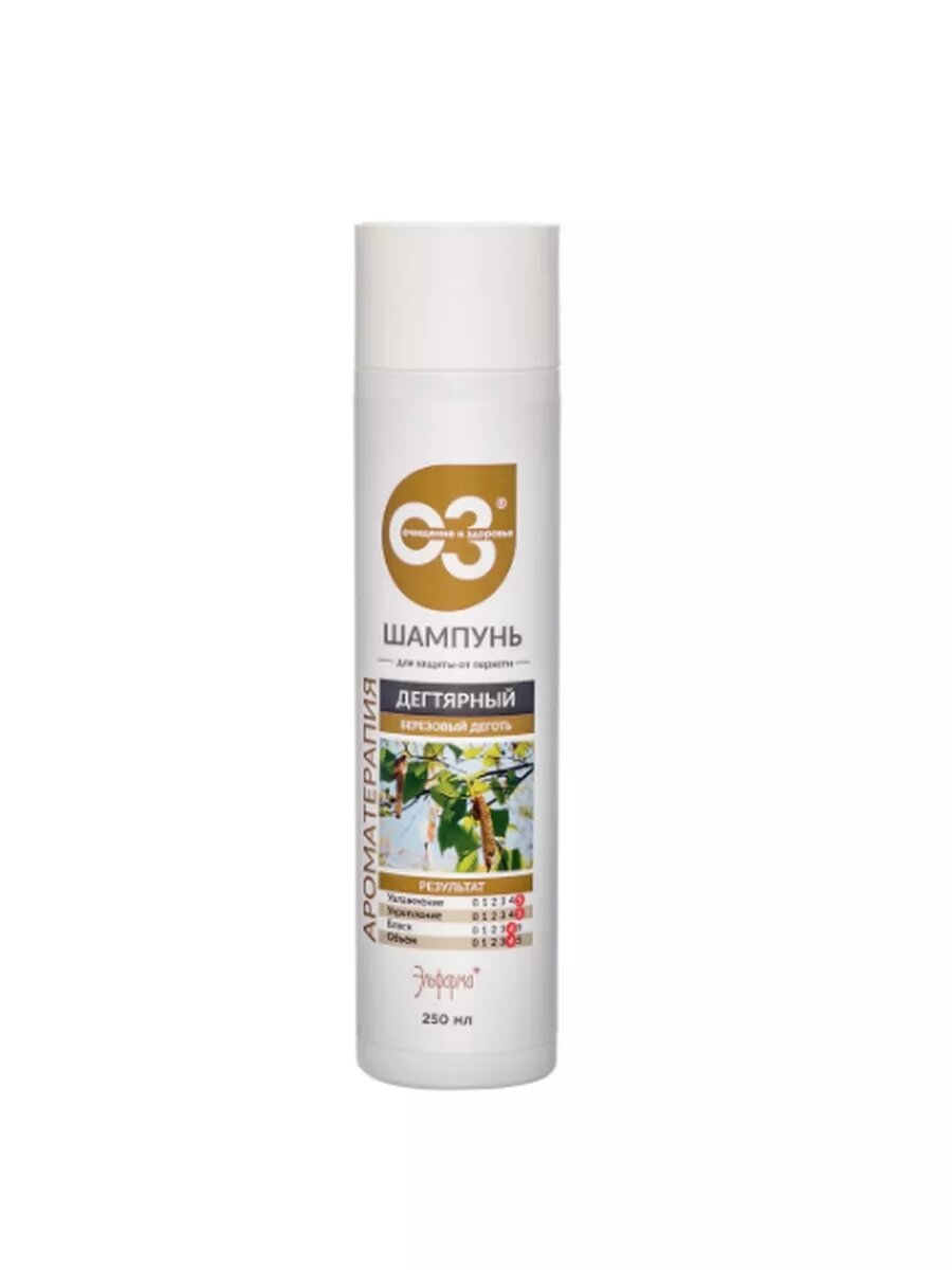 Очищение и здоровье шампунь дегтярный 250 мл