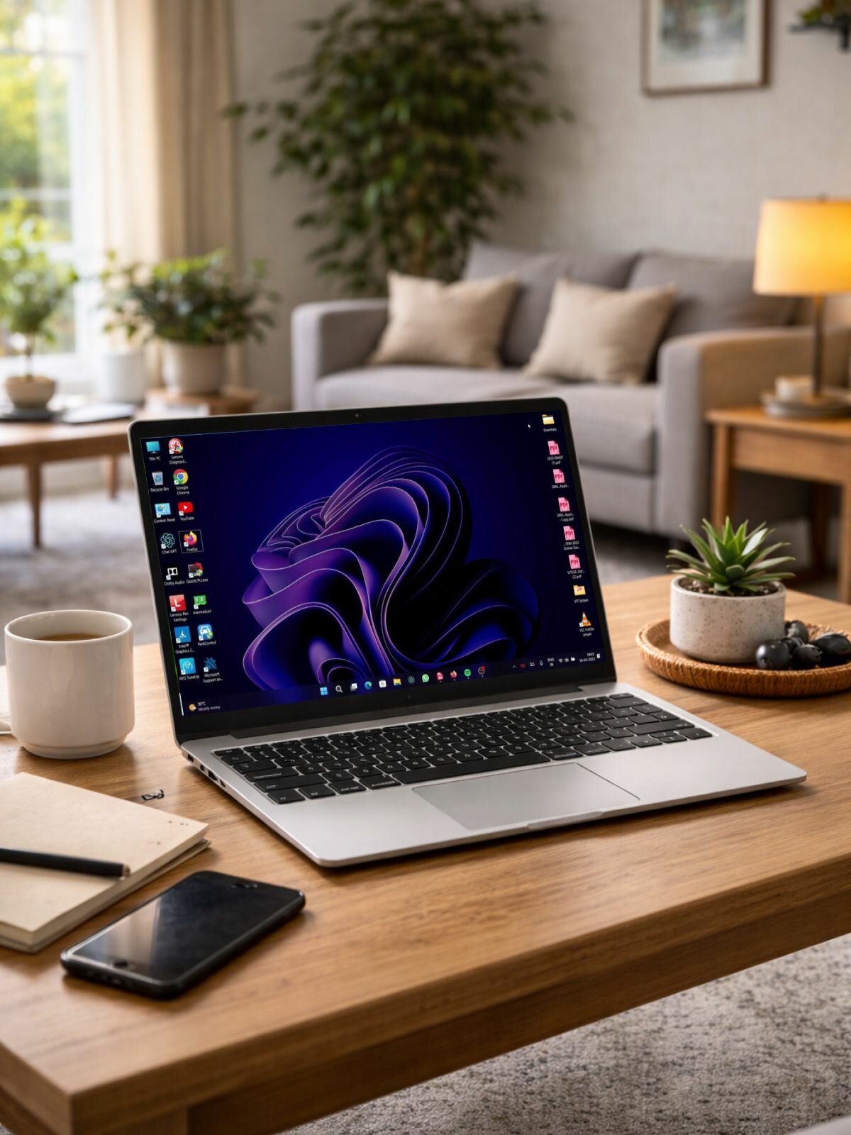 FLASHBOOK Ноутбук 14", Intel Processor N100, RAM 16 ГБ, SSD 512 ГБ, Intel UHD Graphics, Windows Home, медь, серебристый, Русская раскладка