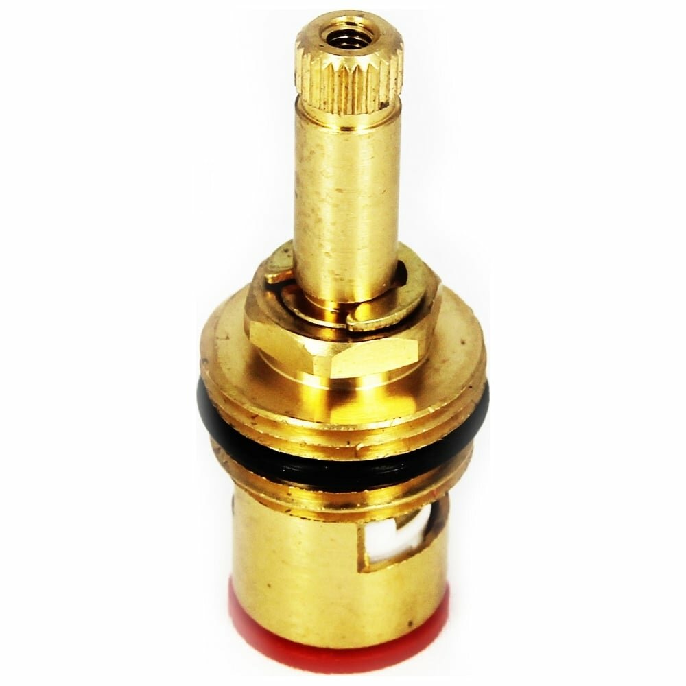 Кран букса для смесителя MasterProf, керамическая, 1/2", 8 мм х 24 шл, угол поворота 90, с доп. резьбой, MP-У ИС.130419