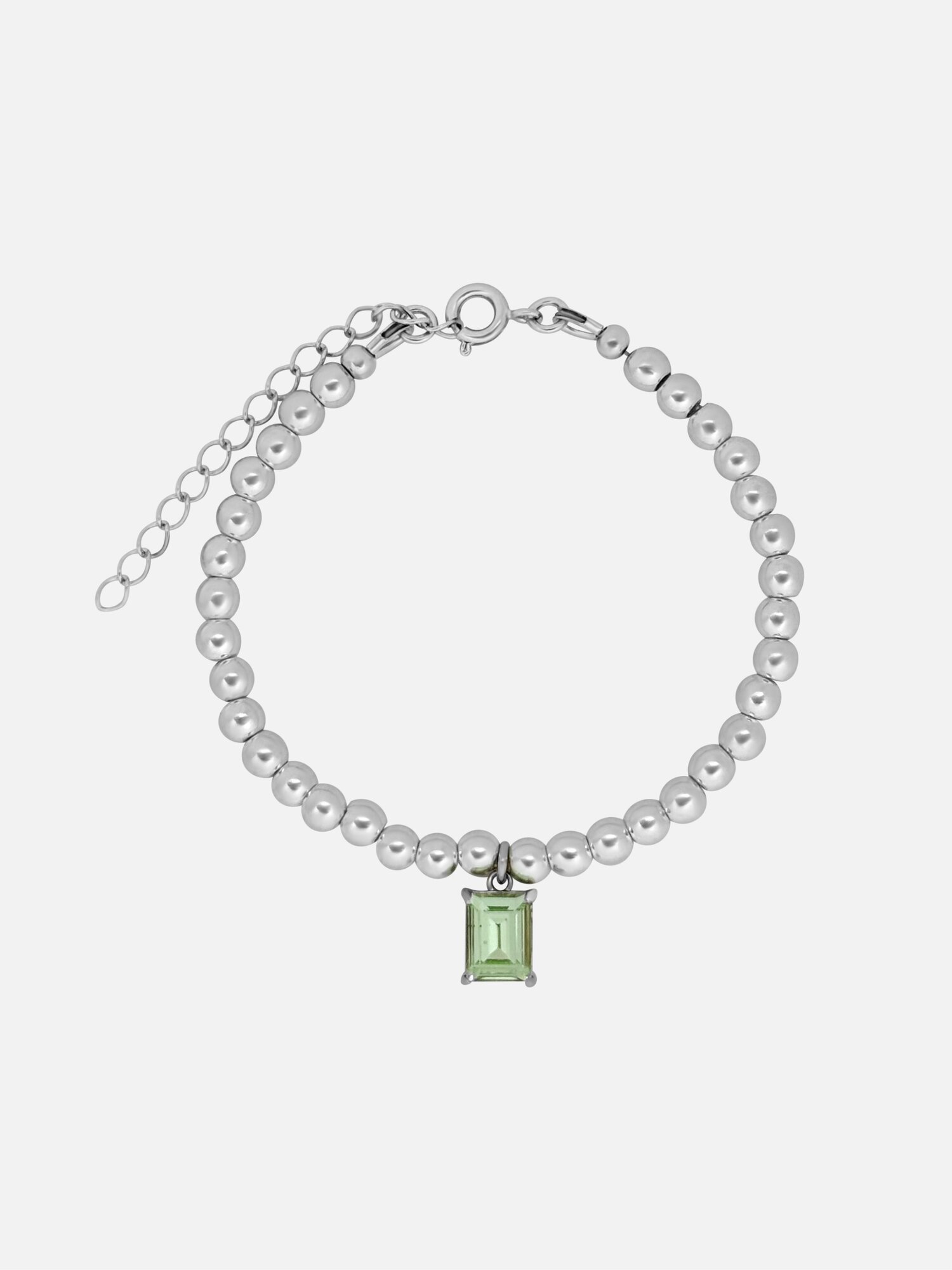 Браслет, кристалл, кристаллы Swarovski, гематит