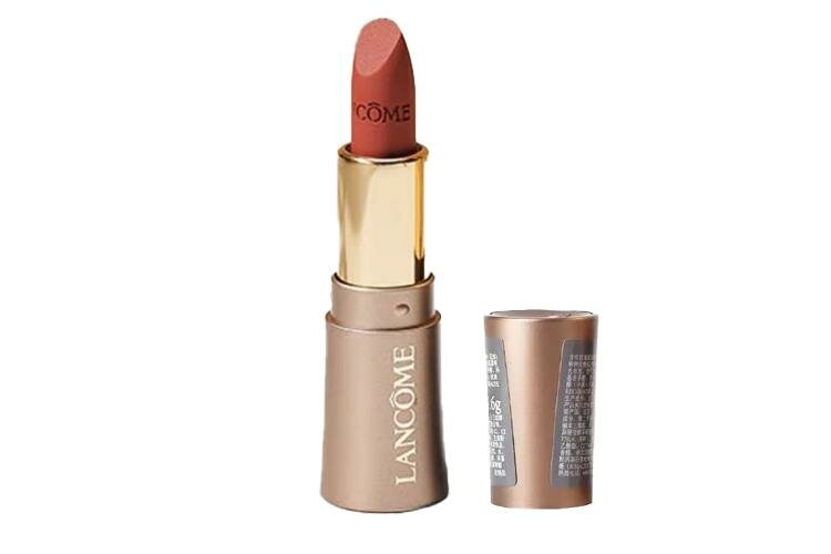 LANCOME Набор пробников женский розовое золото Маленький круглый кулон Помада Чистый бальзам для губ, 1.6г