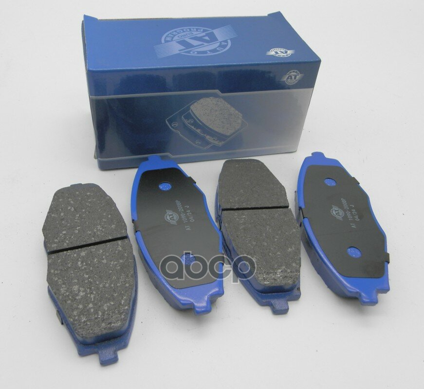 Колодки торм. диск. пер._DAEWOO LANOS 97- 1.4/1.5, MATIZ 98- 0.8/1.0, компл Auto Technologies Group AT 1090-200BP Auto Techno.