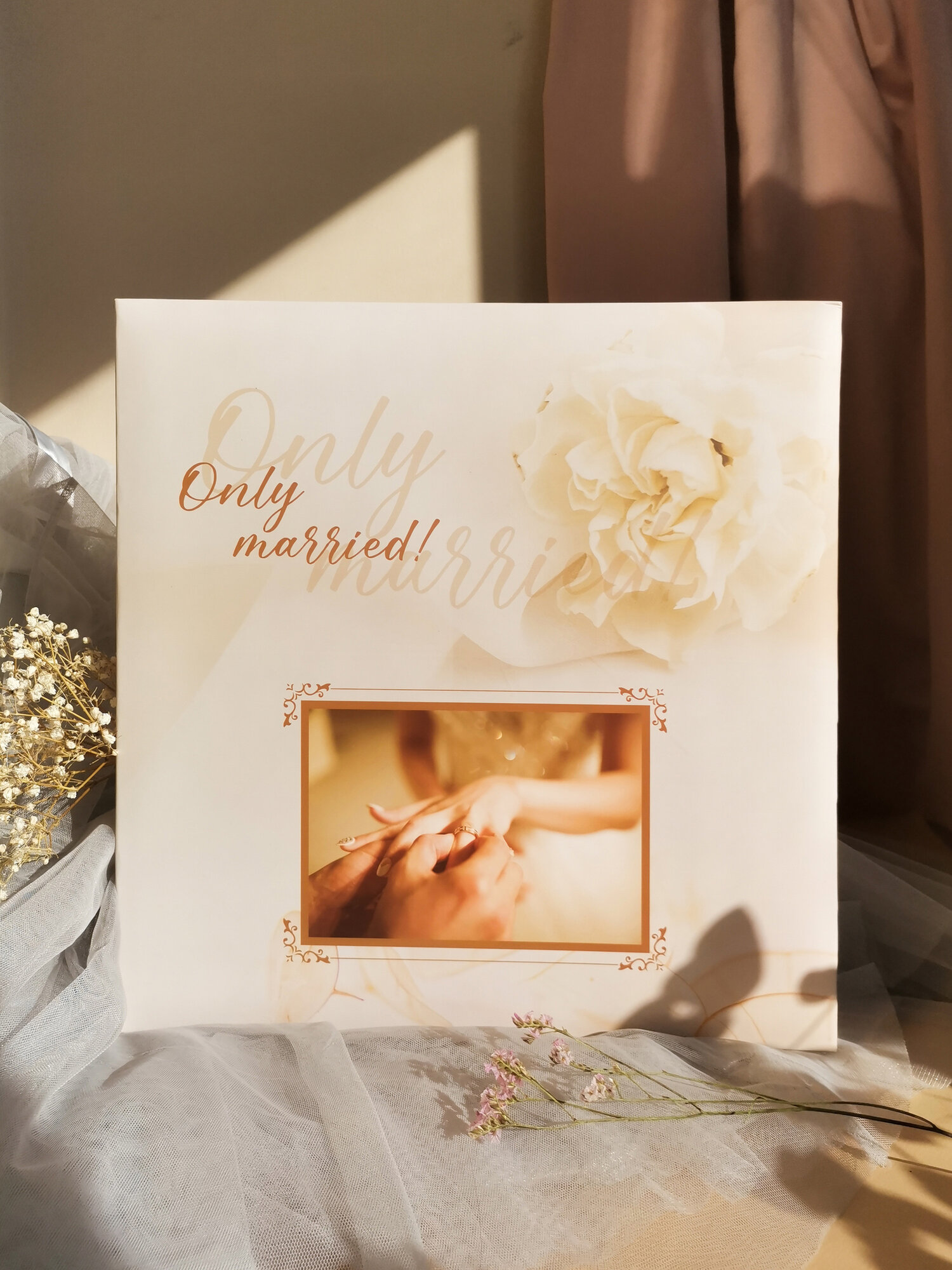 Фотоальбом 500 фото 10х15см only married Свадебная магия пласт. листы кольца полином FA 500.002-2 (уни) шт