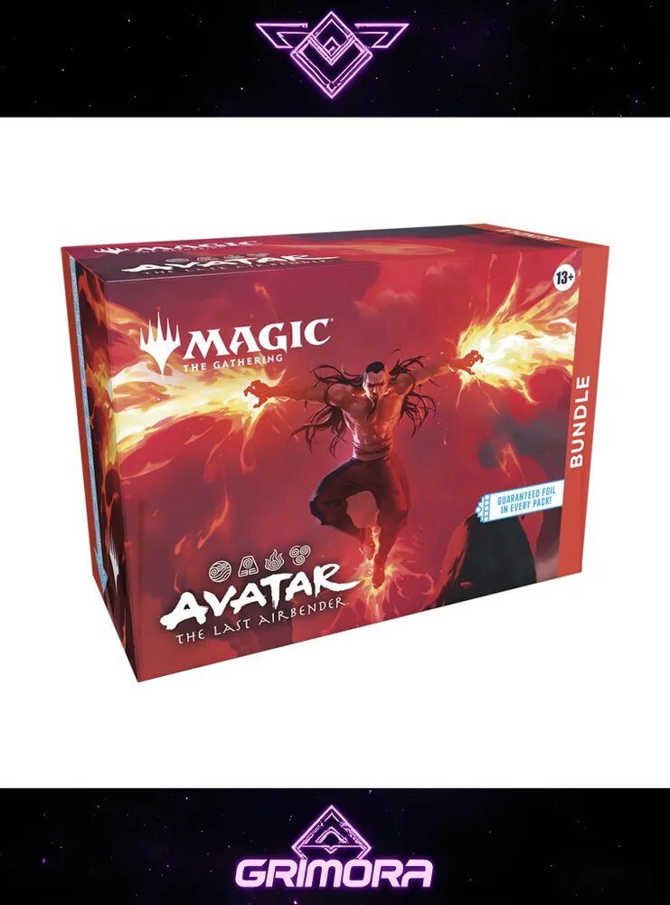Настольная игра Magic The Gathering Avatar The Last Airbender Bundle для взрослых, карточная, стратегическая