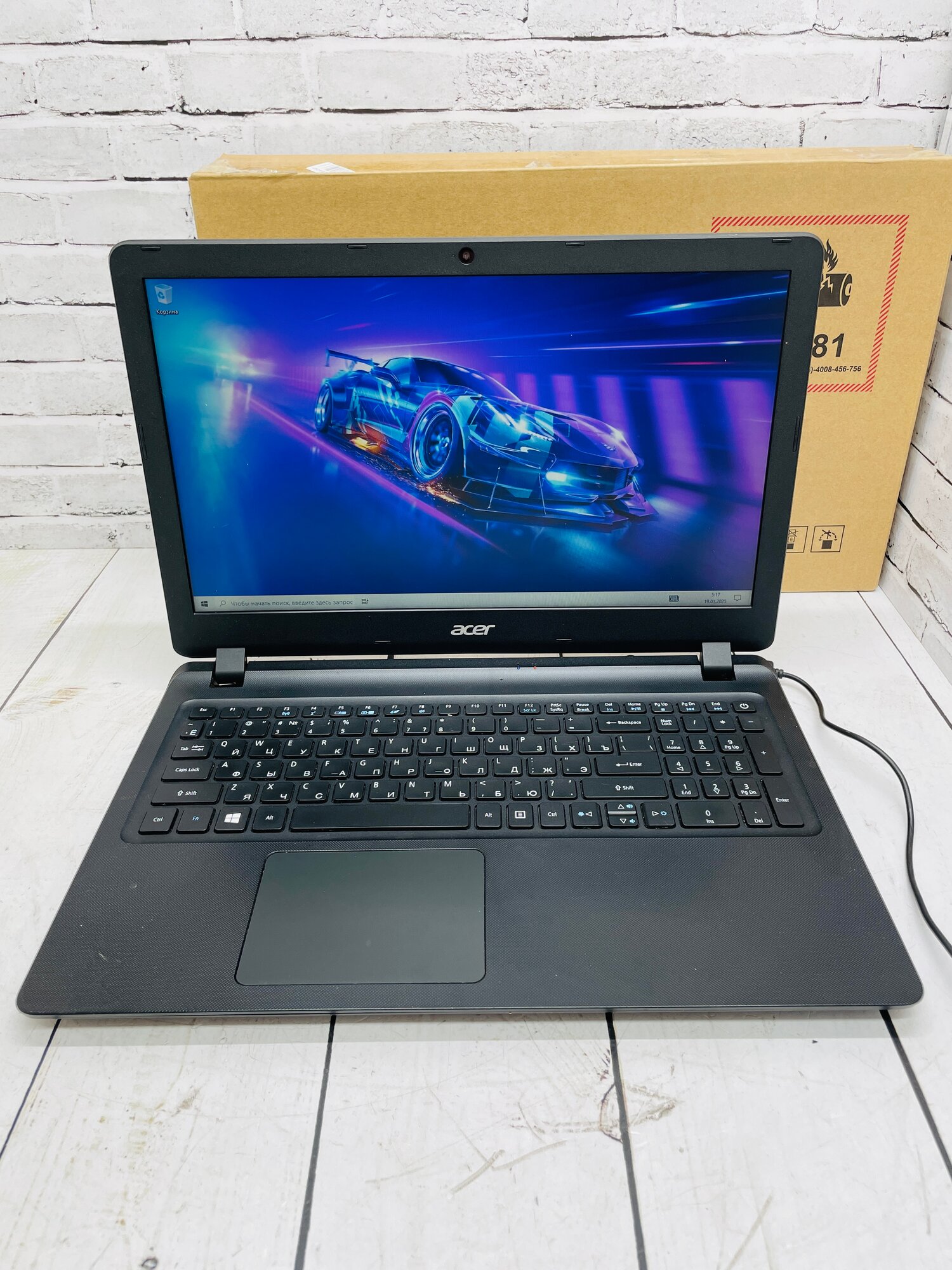 Ноутбук 15,6, Acer ES1-533, Intel Pentium 4200, 4 Gb DDR3, 320 Gb HDD, Intel HD Graphics