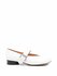 Туфли NICCOLO PASQUALETTI Lea buckle-strap flat pumps, размер 40, белый