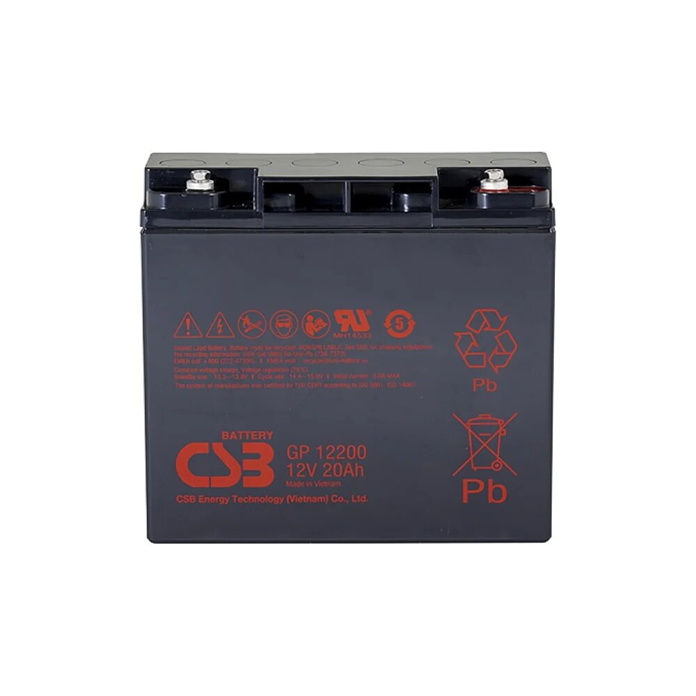CSB Аккумулятор для ИБП GP12200 12В 20 Ач УТ-00000090