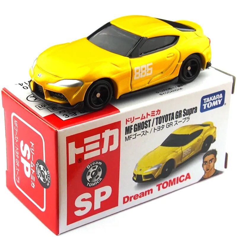 Машинка TAKARA TOMY TOMICA SP MF GHOST TOYOTA GR Supra Желтый гоночный игрушка