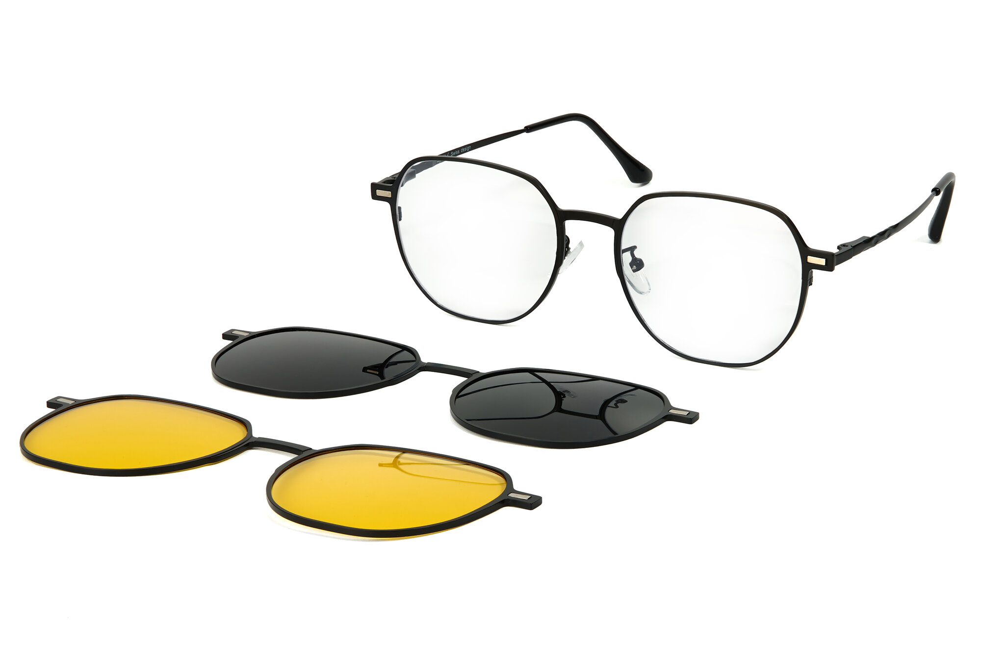 StyleMark Оправа с магнитными солнцезащитными насадками StyleMark Polarized 8017A