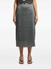 Юбка Side-slit midi skirt