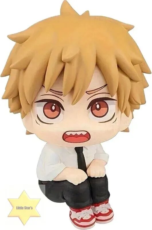 Аниме Фигурка Кукла-мобиль Человек-бензопила Денджи/Chainsaw Man Denji Q edition figures(11.5cm)