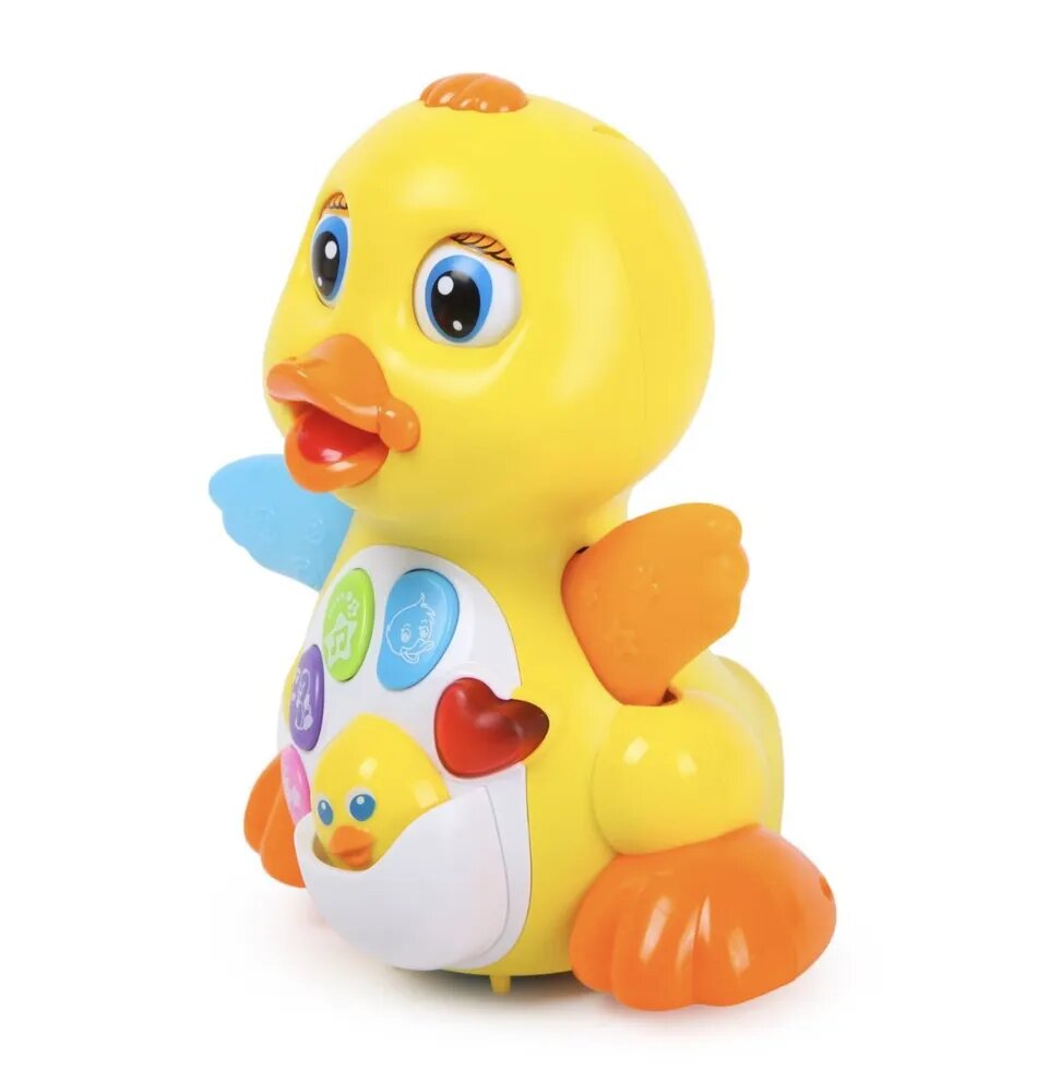 Музыкальная игрушка Baby Go Disco Duck танцующий утенок для детей от 18 месяцев — фото 1