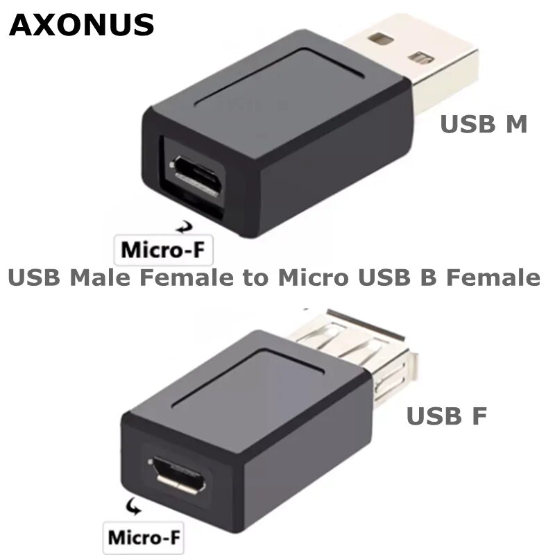 Адаптер USB 2.0 - Micro USB CableCC, AM-Micro F — фото 1