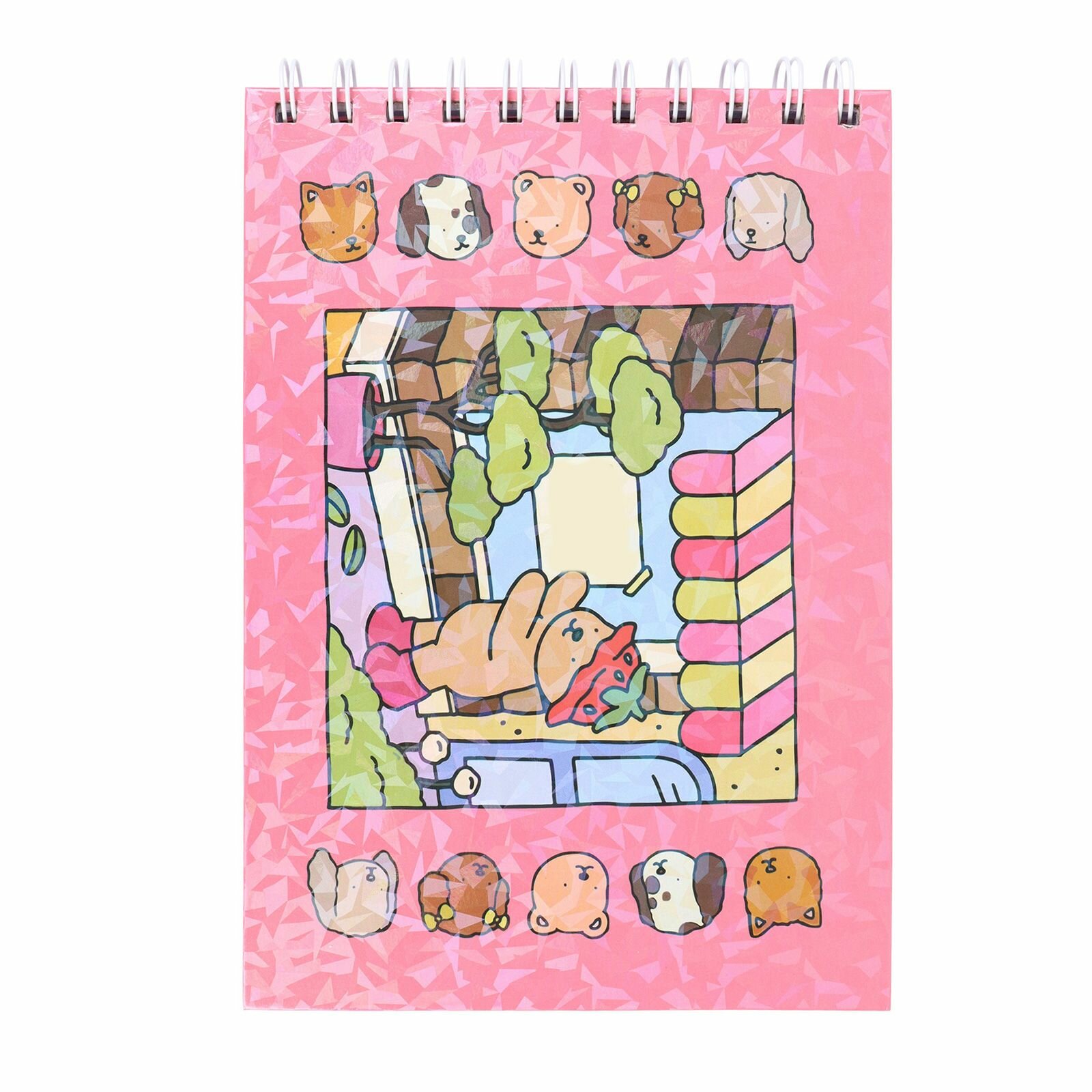 Твердый переплет книжки-раскраски с двойной спиралью для малышей