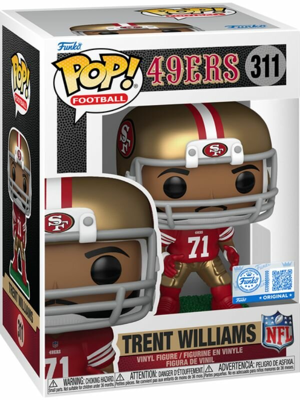 Фигурка Funko Pop! NFL San Francisco 49ers Trent Williams (311) 87149