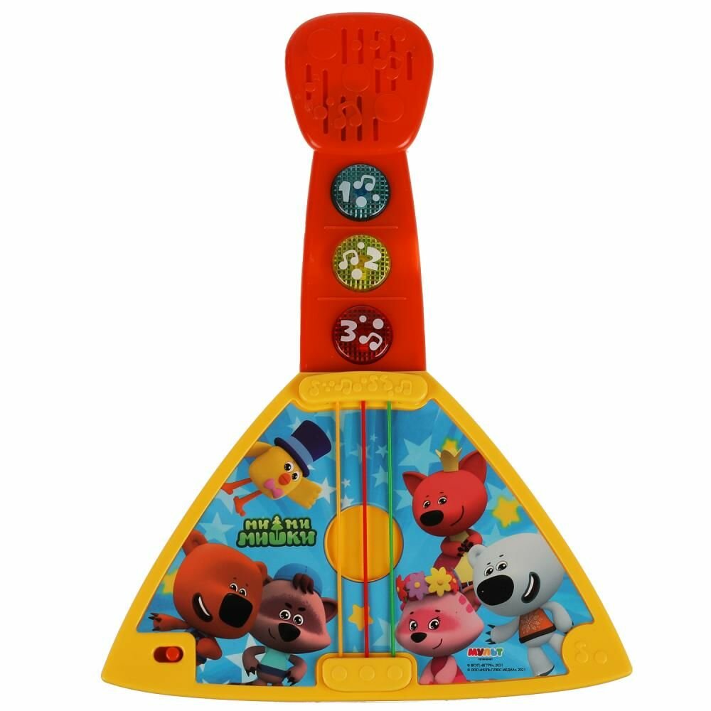 Музыкальная игрушка Ми-ми-мишка. Весёлая балалайка , 20+ звуков