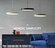 Ronaldo lighting Люстра LED 12 Вт Круглая форма для гостиной и де...