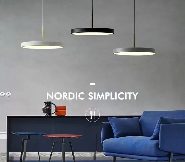 Ronaldo lighting Люстра LED 12 Вт Круглая форма для гостиной и детской, металлический плафон
