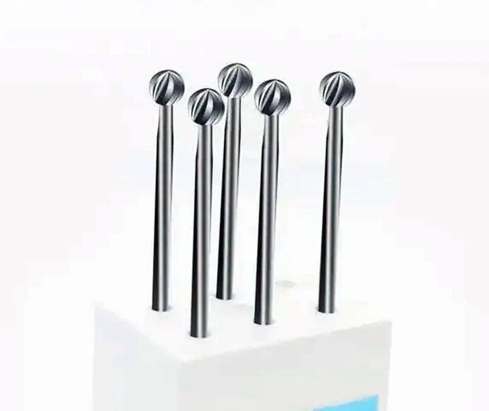 Набор борфров вольфрамовой стали 6 шт, 0.3-2.3 мм, Цвет: 2.3mm