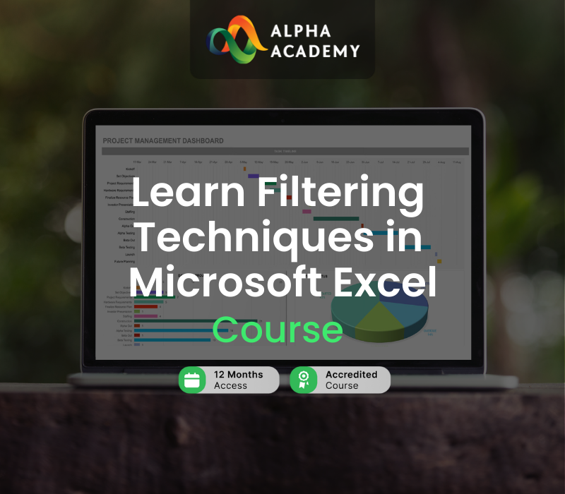Learn Filtering Techniques in Microsoft Excel Alpha Academy Code — фото 1