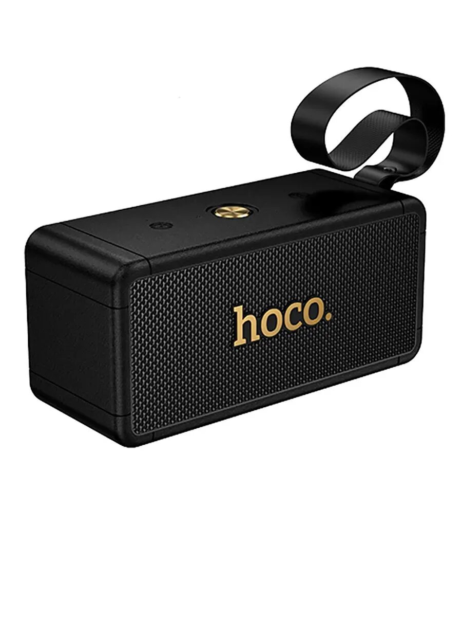 Колонка беспроводная Hoco HT1 Pro (USB, FM, TF card, AUX) цвет черный
