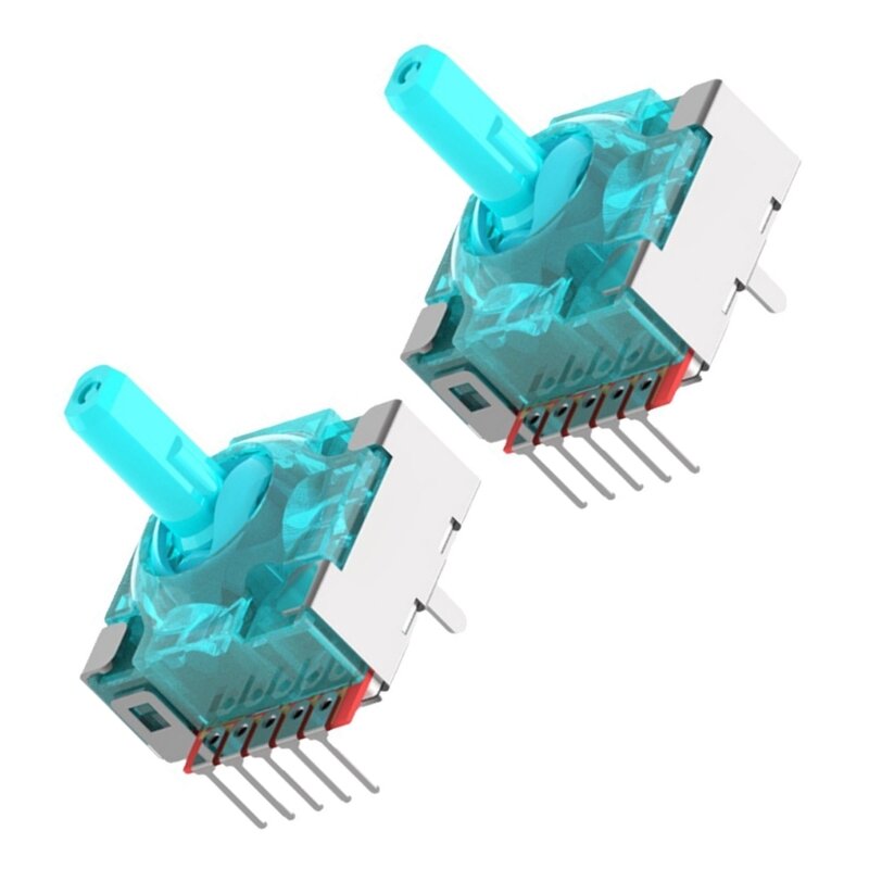 2шт Джойстик с Эффектом Холла для Контроллера JS16 TMR Thumb Sticks Замена 3D Аналогового Джойстика Электромагнитный Джойстик