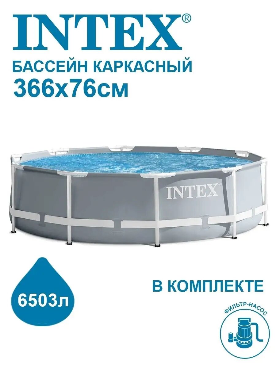 Бассейн каркасный